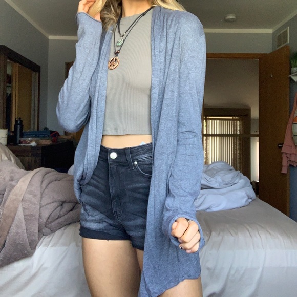 Express | Sweaters | Grey Express Cardigan | Poshmark